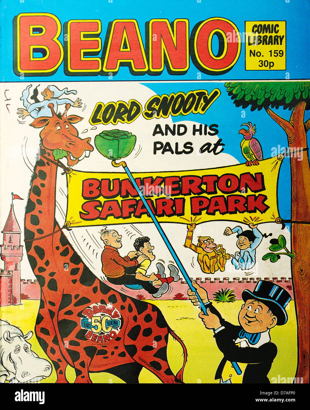 The Beano Comic magazine (Comic Library Stock Photo - Alamy