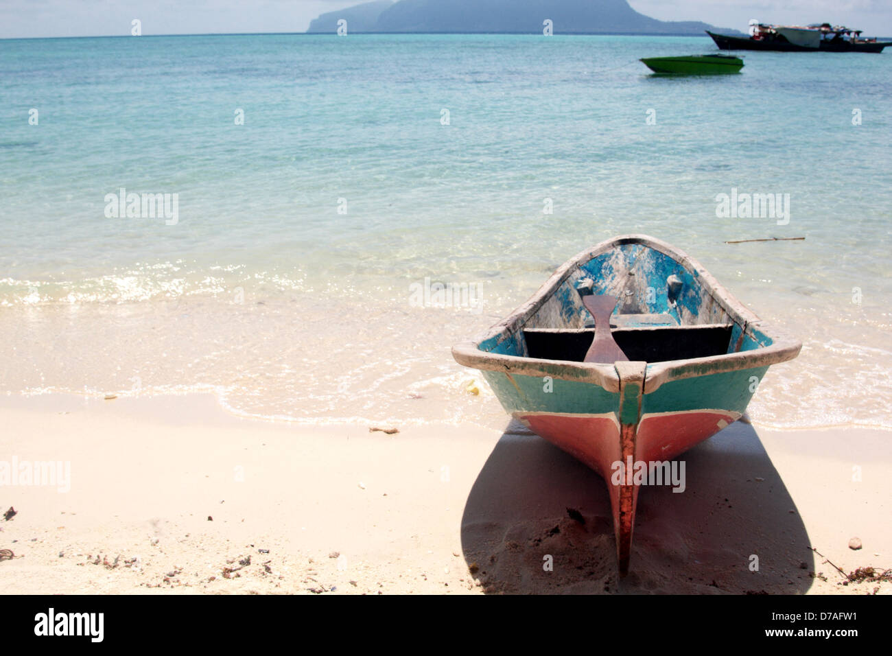 a colored boat Stock Photo - Alamy