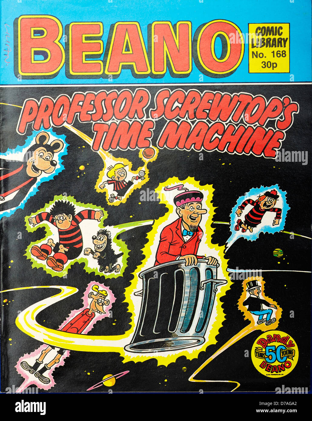 The Beano Comic magazine (Comic Library Stock Photo - Alamy