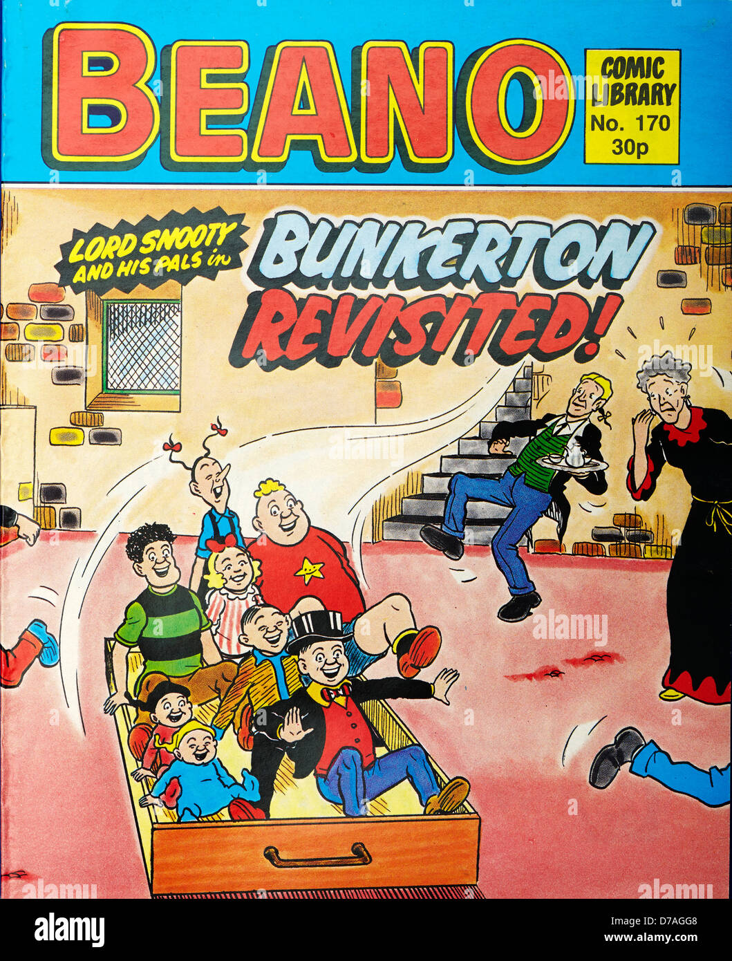 The Beano Comic magazine (Comic Library Stock Photo - Alamy