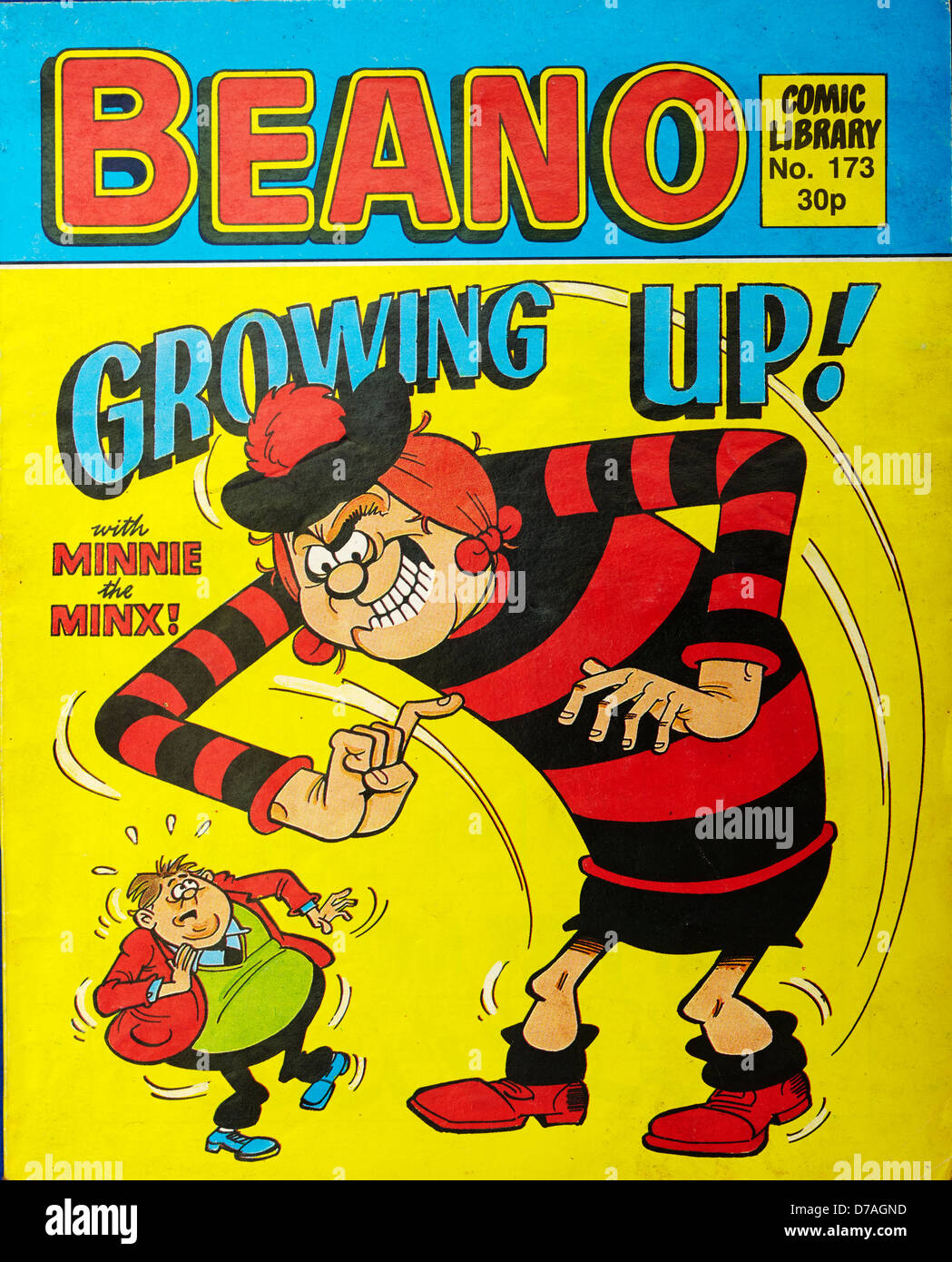 The Beano Comic magazine (Comic Library Stock Photo - Alamy