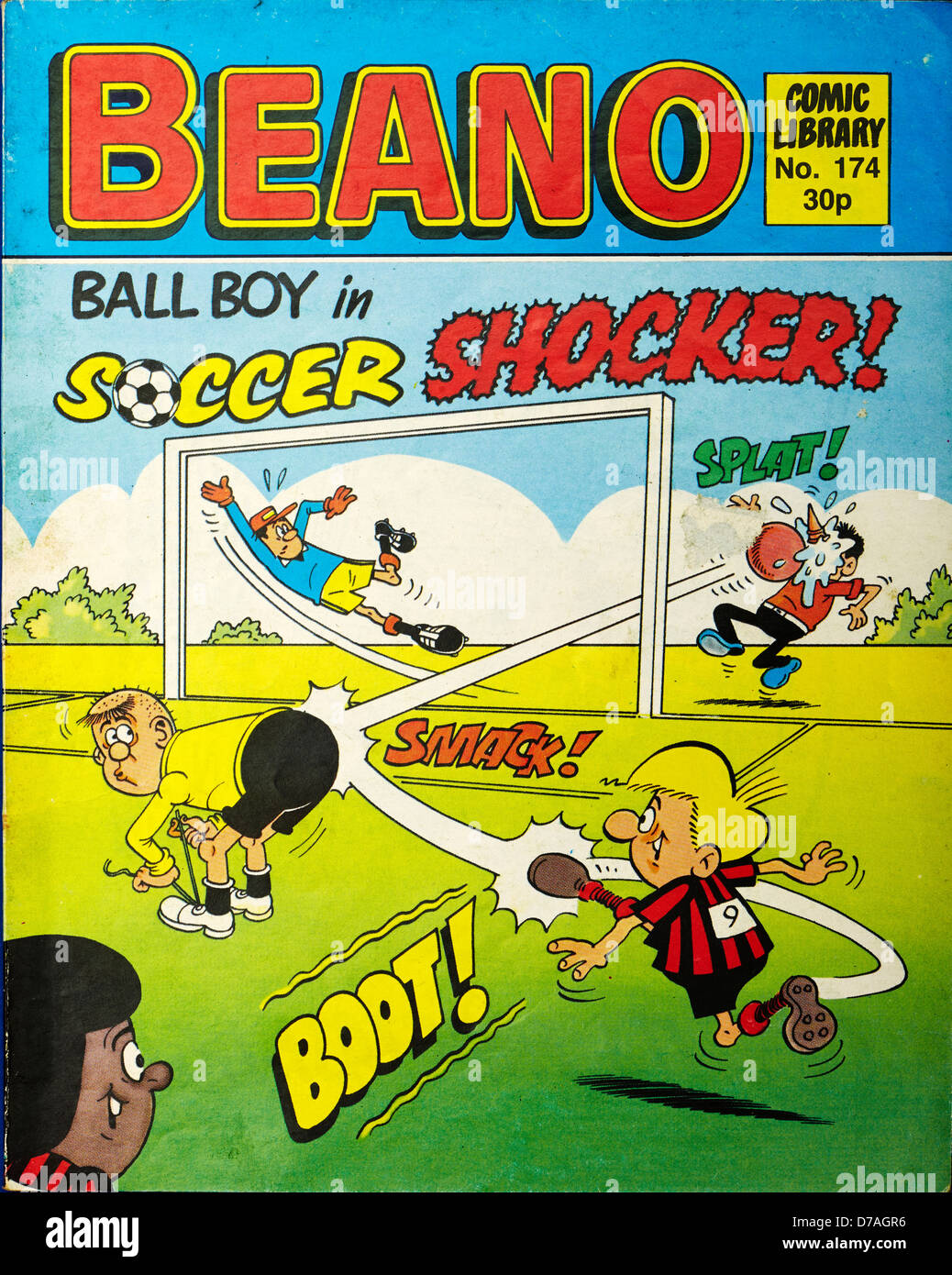 The Beano Comic magazine (Comic Library Stock Photo - Alamy