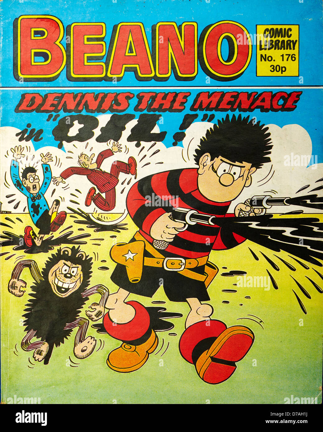 The Beano Comic magazine (Comic Library Stock Photo - Alamy