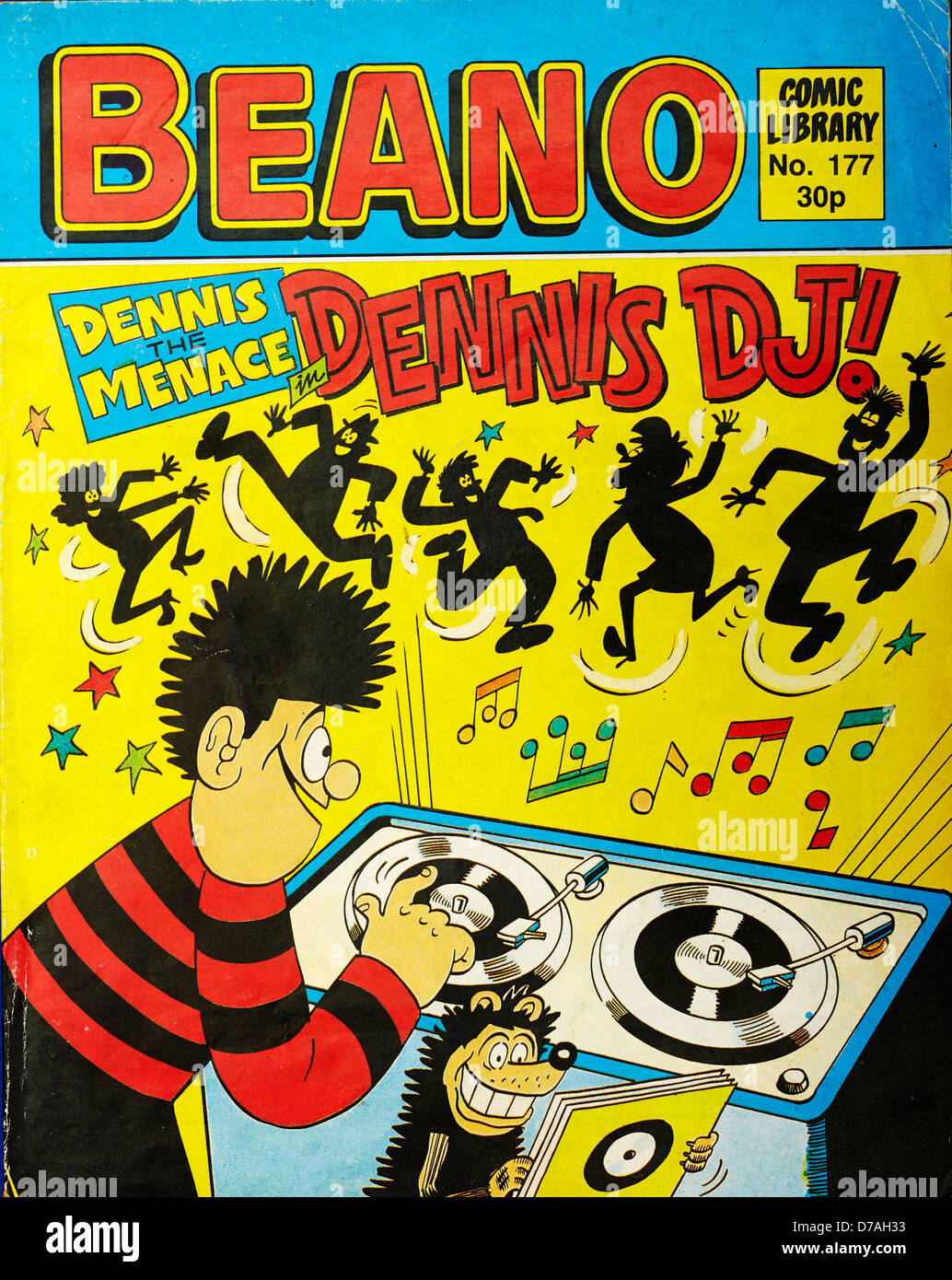 The Beano Comic magazine (Comic Library Stock Photo - Alamy