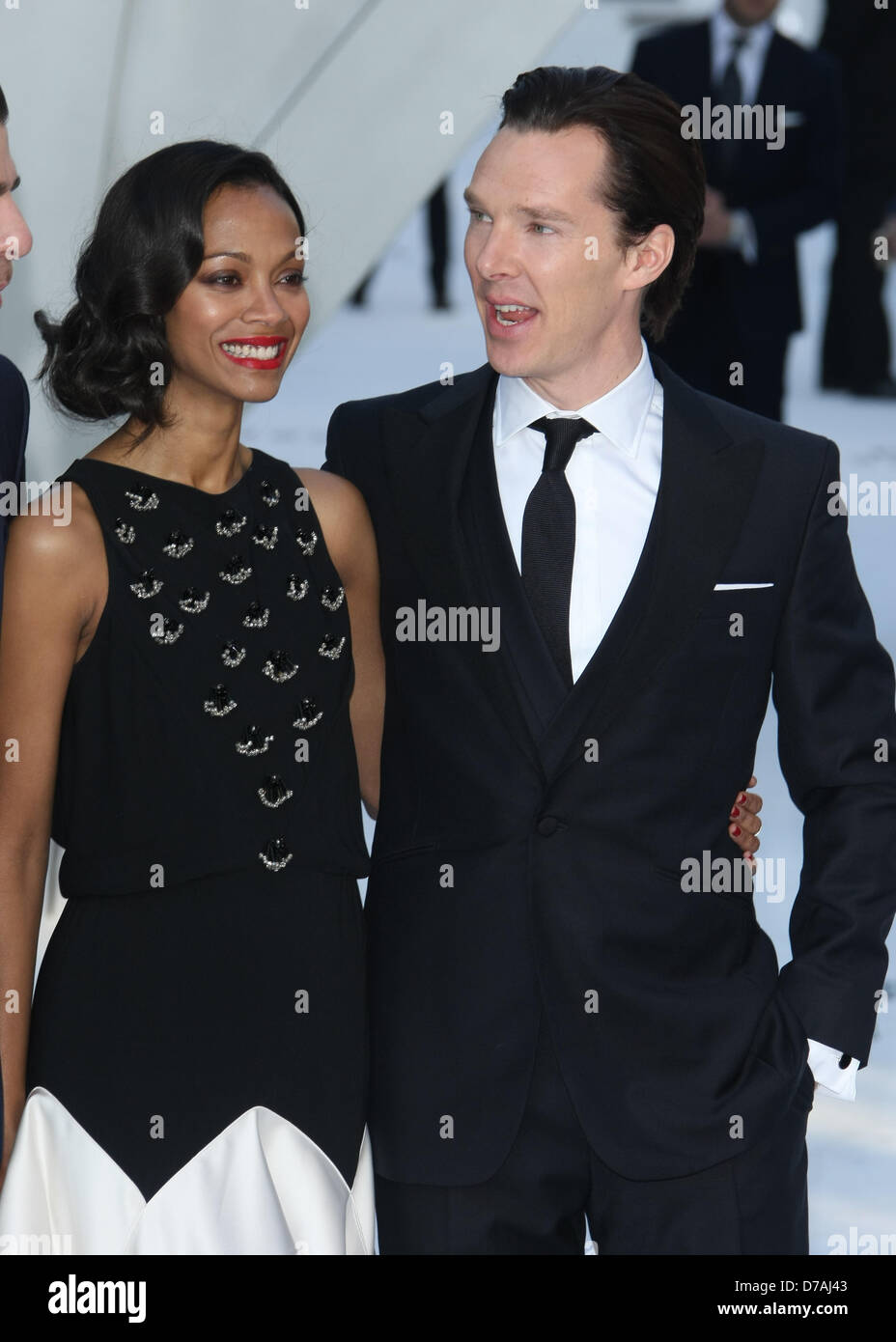Zoe saldana and benedict cumberbatch High Resolution Stock Photography ...