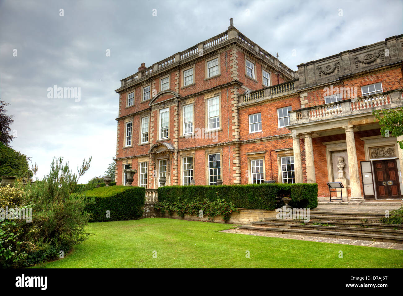 English Stately Home in Yorkshire, England Stock Photo - Alamy