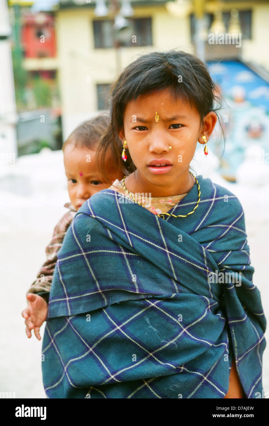 Beggar with baby hi-res stock photography and images - Alamy
