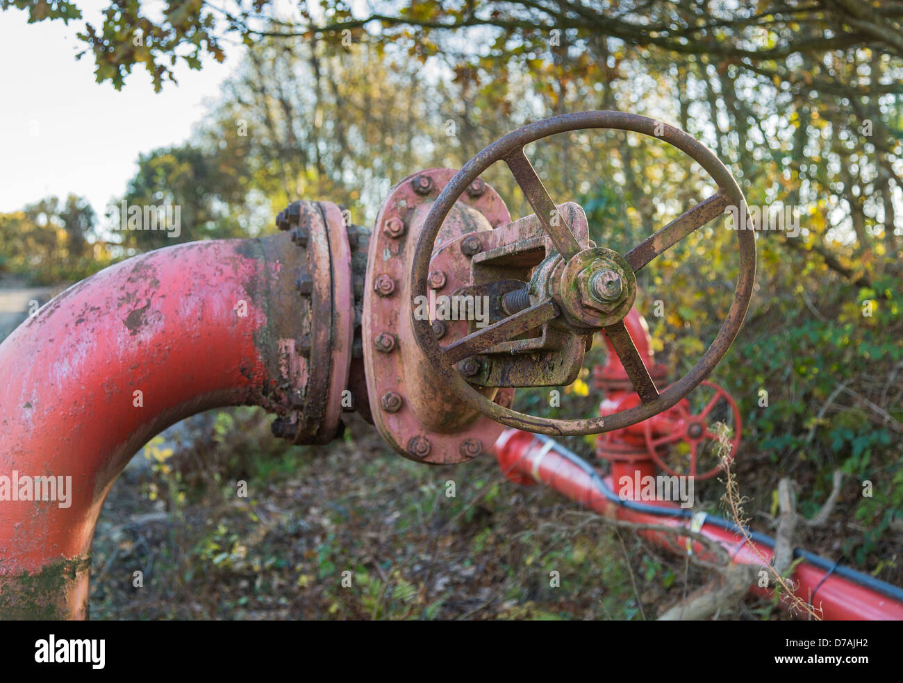 Broken oil pipe hi-res stock photography and images - Alamy