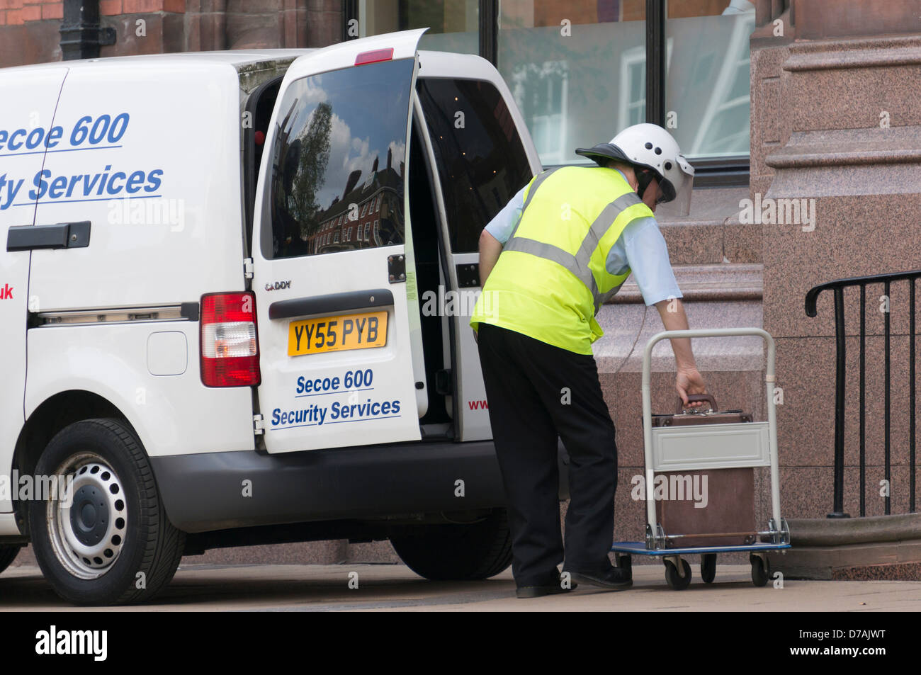 High security van hi-res stock photography and images - Alamy