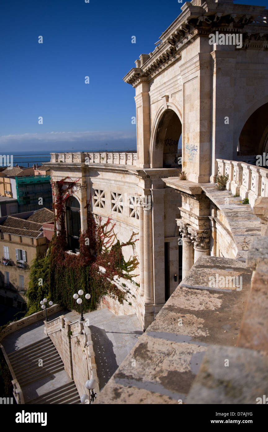 Cagliari beach architecture hi-res stock photography and images - Alamy