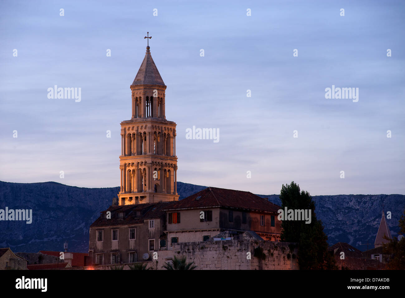Split croatia riva night hi-res stock photography and images - Alamy