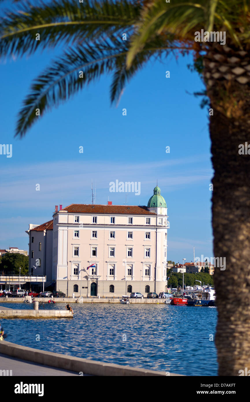 The harbor and port of Split in Croatia Stock Photo - Alamy