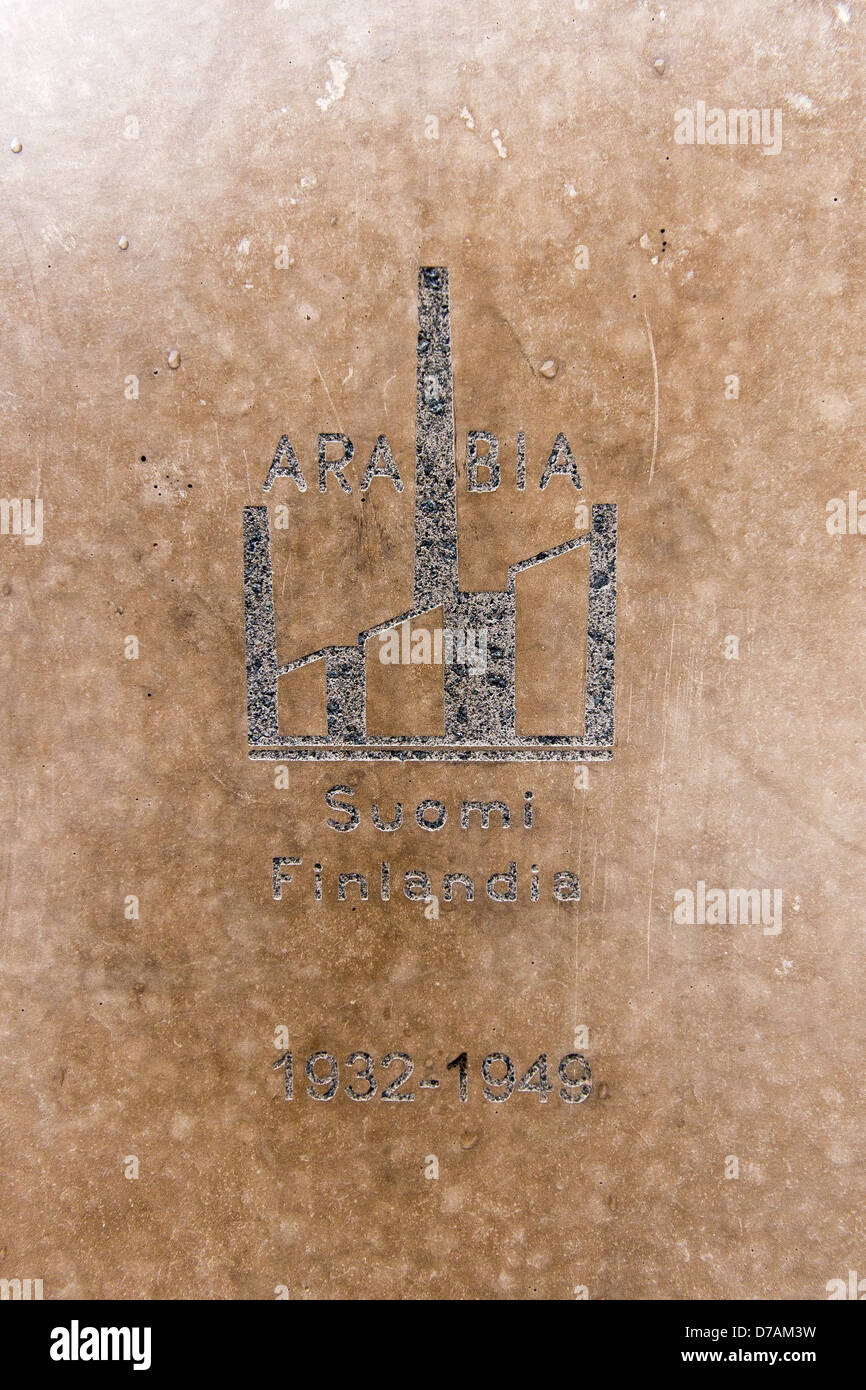 Arabia factory stamps from the past decades of the Arabia ceramics ...