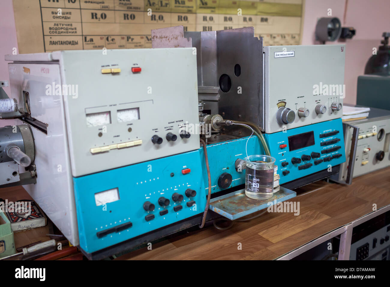 Old chemical laboratory Stock Photo - Alamy