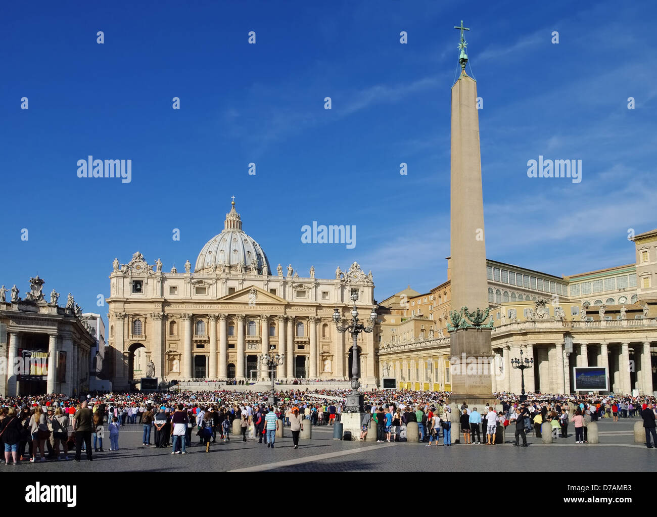 Rom Petersdom - Rome Papal Basilica of Saint Peter 05 Stock Photo - Alamy