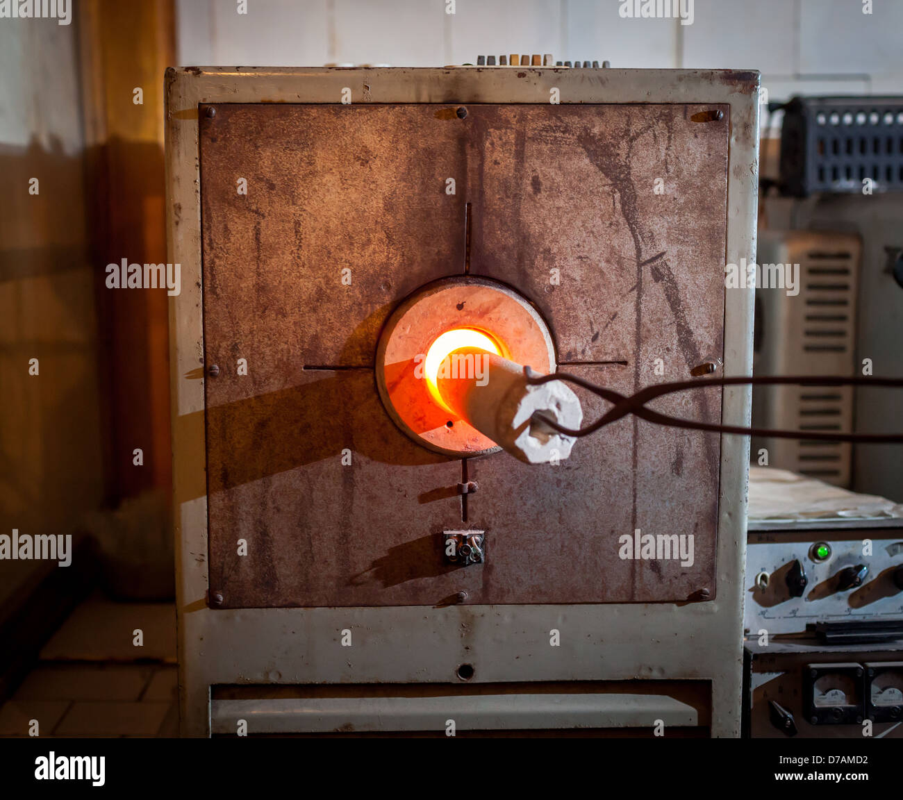 Old chemical laboratory Stock Photo - Alamy