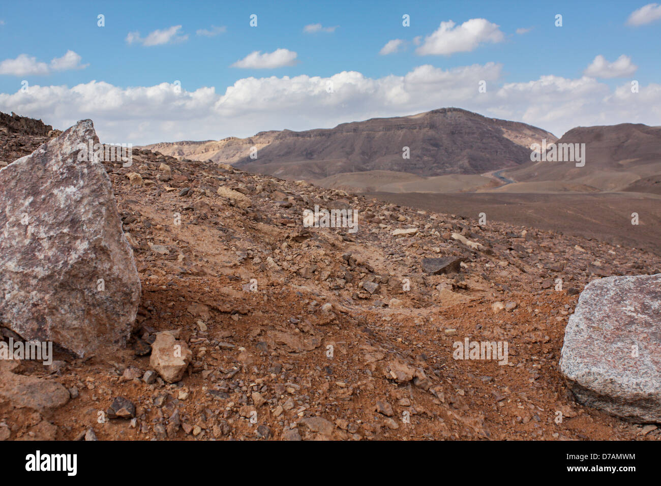stones in The Negev desert, Israel Stock Photo - Alamy