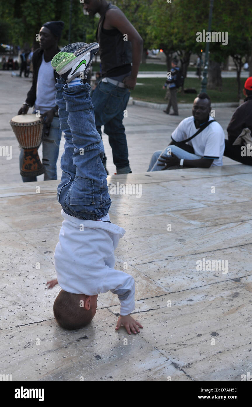 Balance boy hi-res stock photography and images - Alamy