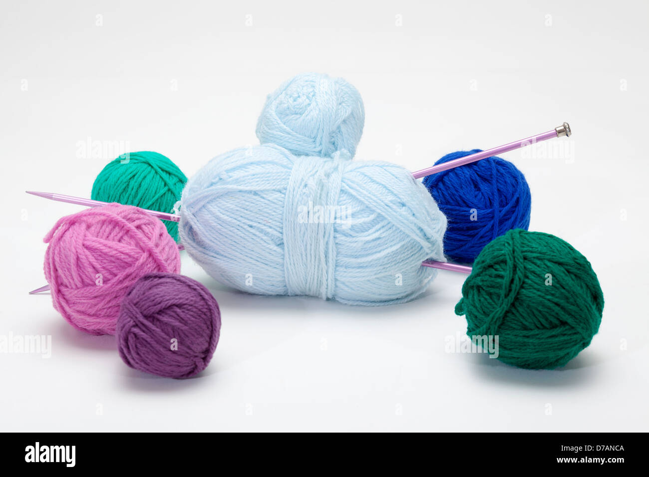 Two yarn balls hi-res stock photography and images - Alamy