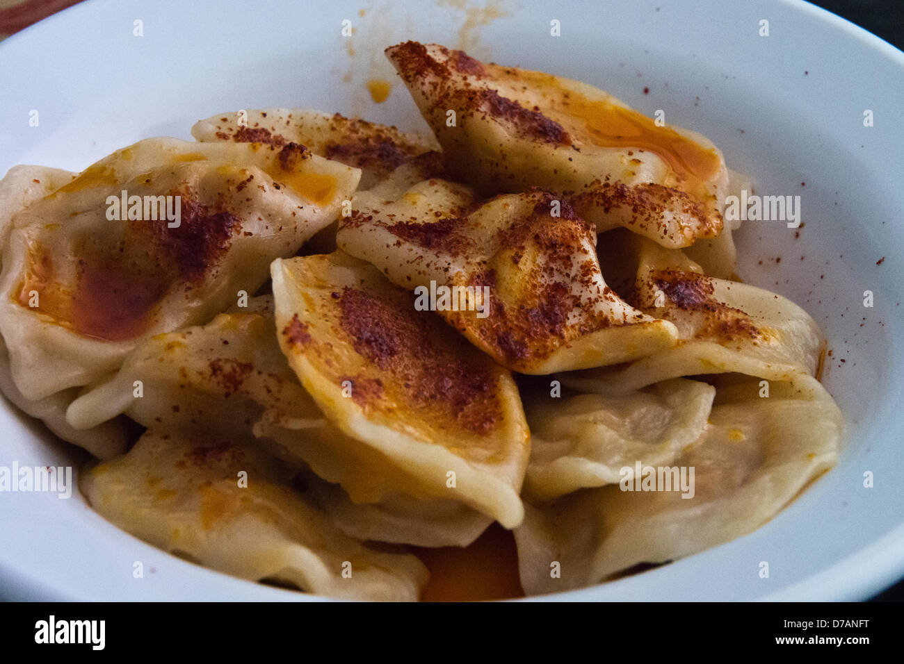 Rechaniya, Israel. 2nd May 2013. Traditional Circassian cuisine is ...