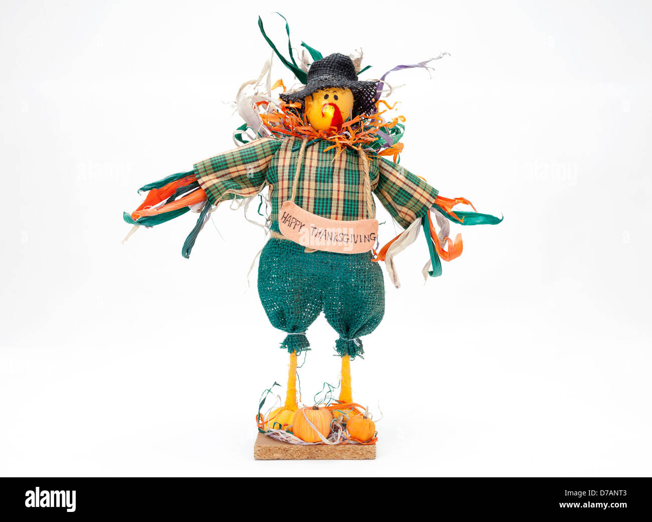A Thanksgiving Scarecrow Stock Photo - Alamy