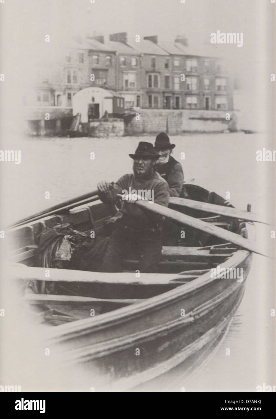 This image depicts the Hartlepool Old Ferry, a boat that was a key part ...