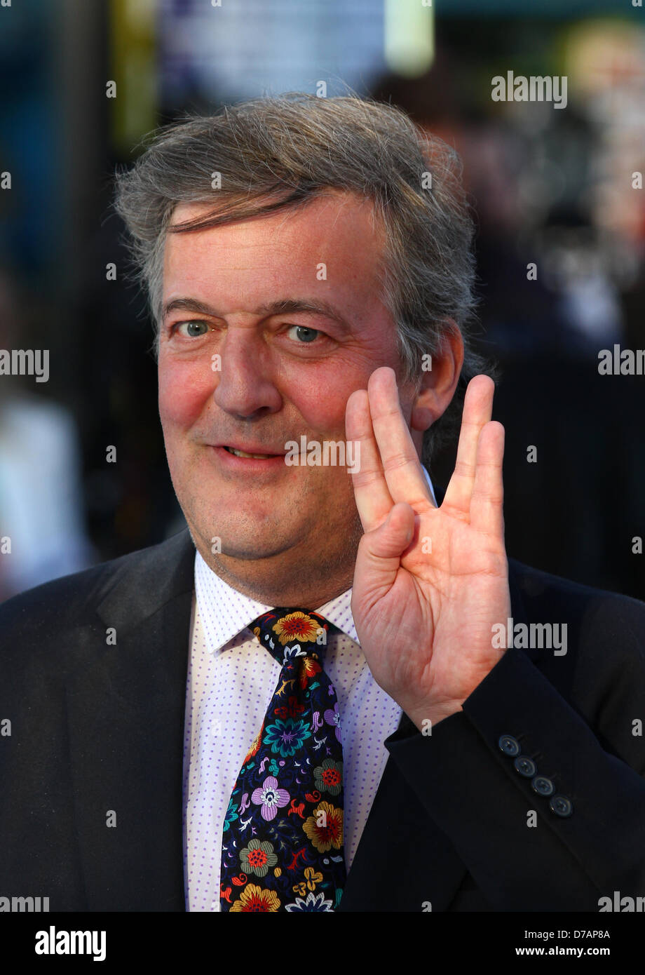 London, UK, 2nd May, 2013: Stephen Fry attends the UK Premiere of 'Star ...