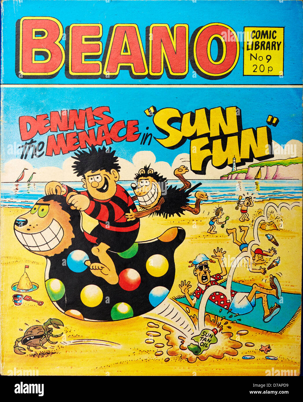 The Beano Comic magazine (Comic Library Stock Photo - Alamy