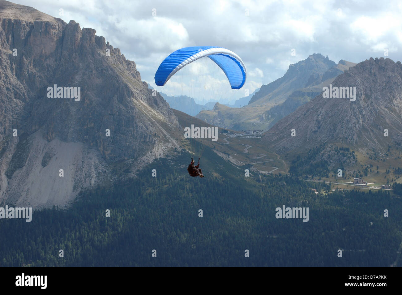 Flying through mountains High Resolution Stock Photography and Images ...