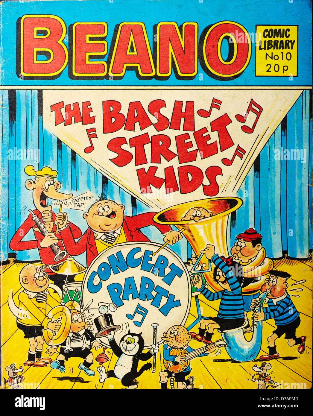 The Beano Comic magazine (Comic Library Stock Photo - Alamy