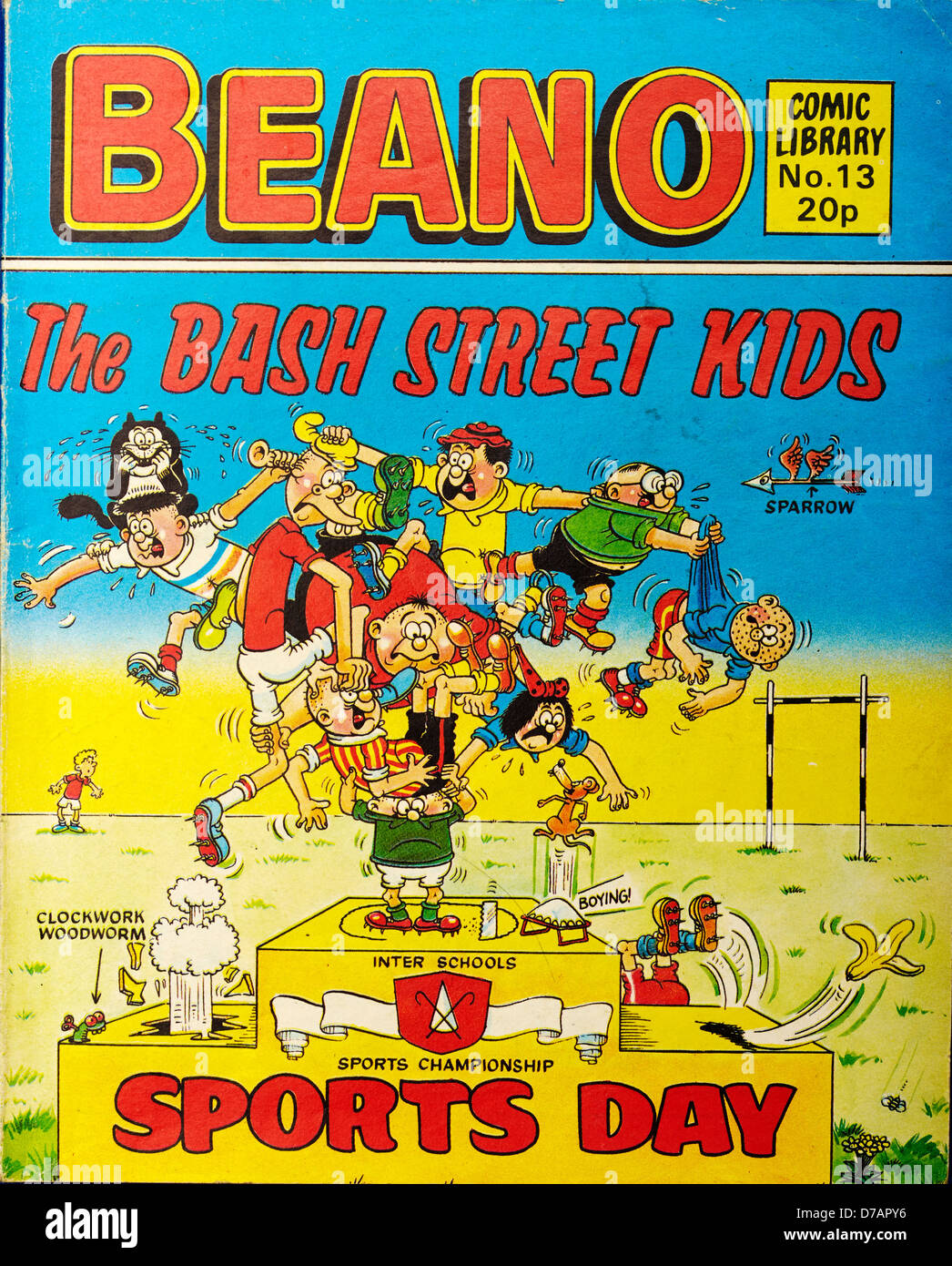 The Beano Comic magazine (Comic Library Stock Photo - Alamy