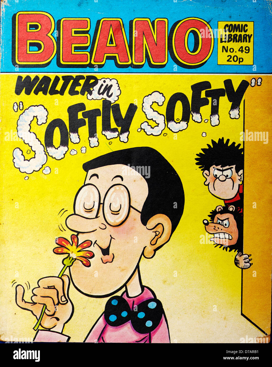 The Beano Comic magazine (Comic Library Stock Photo - Alamy