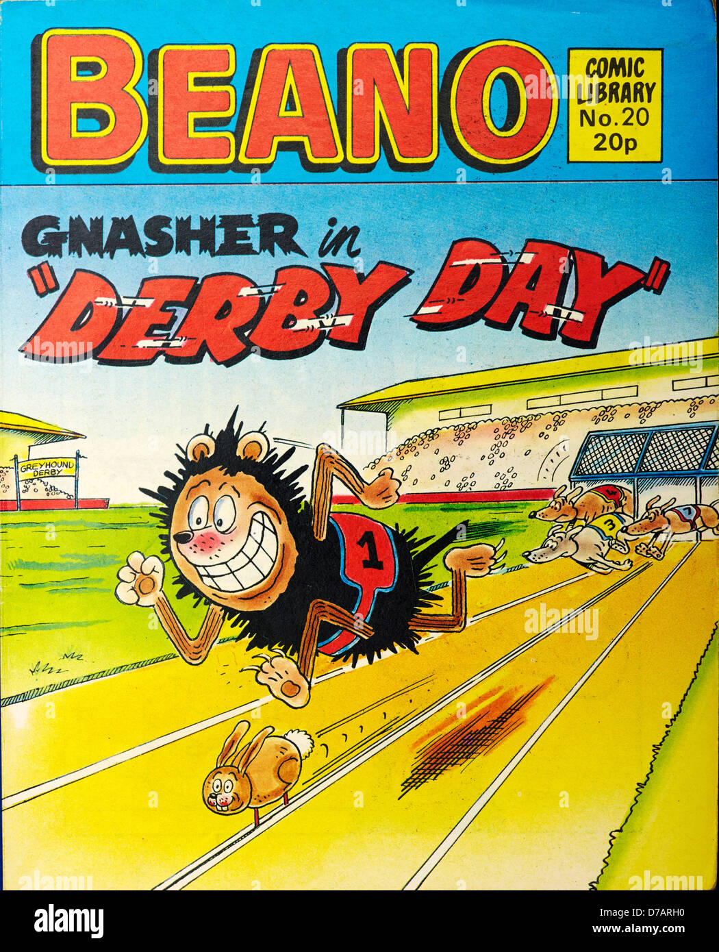 The Beano Comic magazine (Comic Library Stock Photo - Alamy
