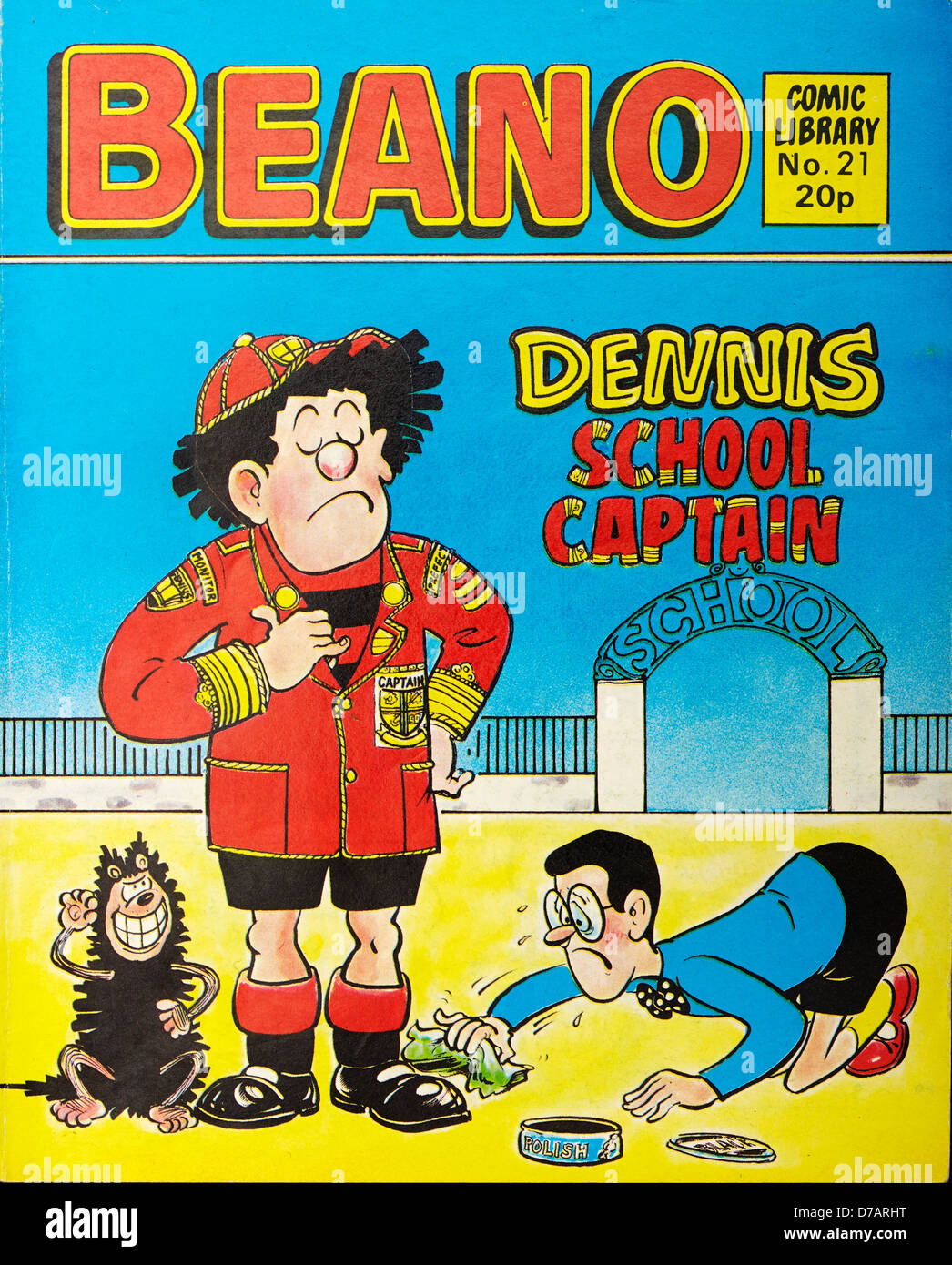 The Beano Comic magazine (Comic Library Stock Photo - Alamy