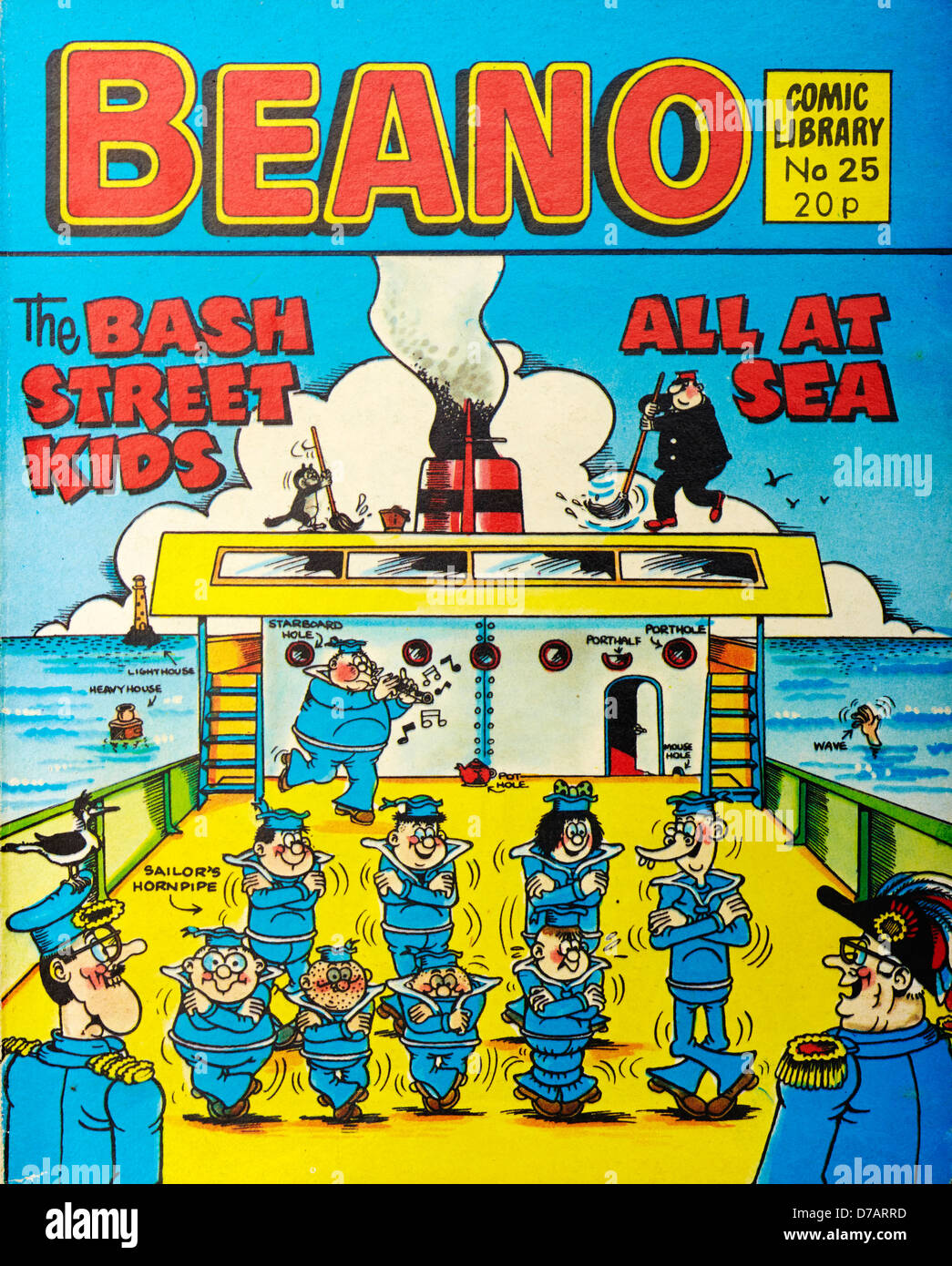 The Beano Comic magazine (Comic Library Stock Photo - Alamy