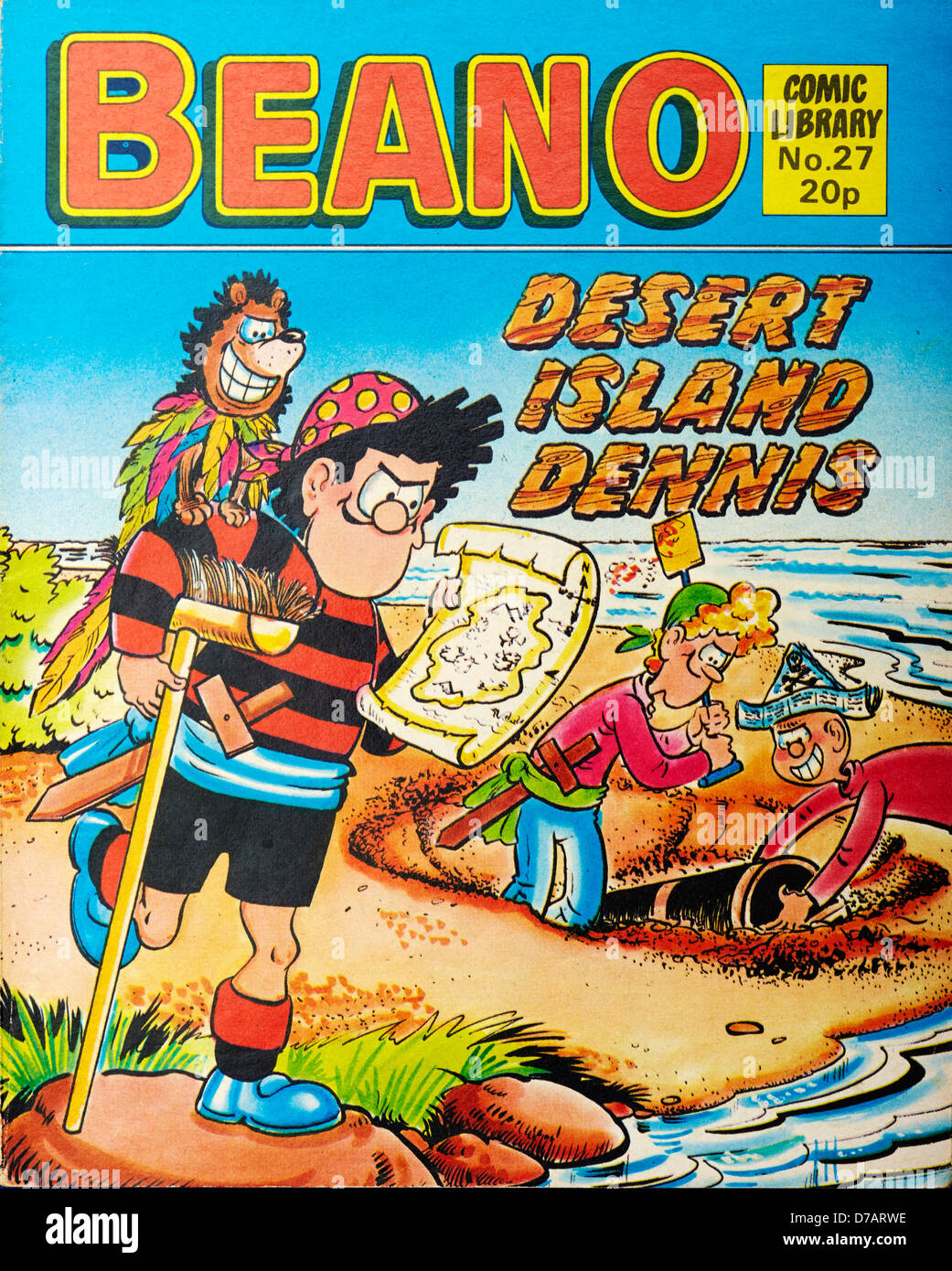 The Beano Comic magazine (Comic Library Stock Photo - Alamy