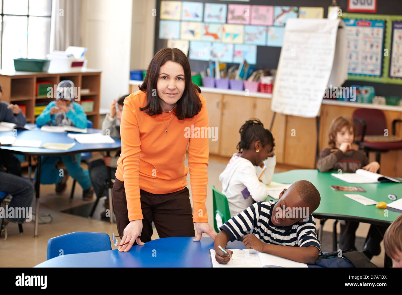 Middle school classroom canada hi-res stock photography and images - Alamy