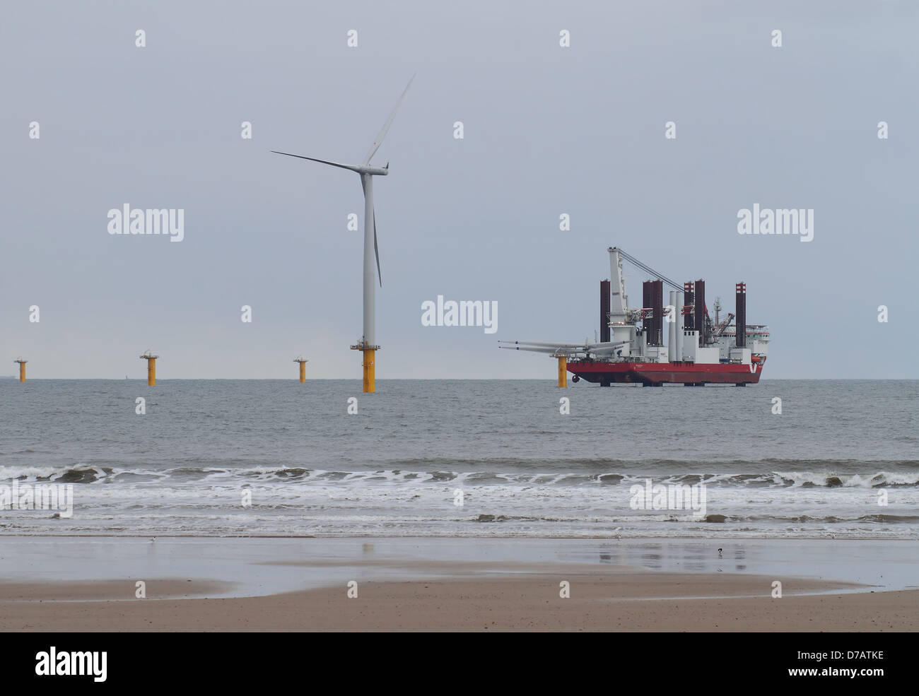 Install Wind Turbines High Resolution Stock Photography and Images - Alamy