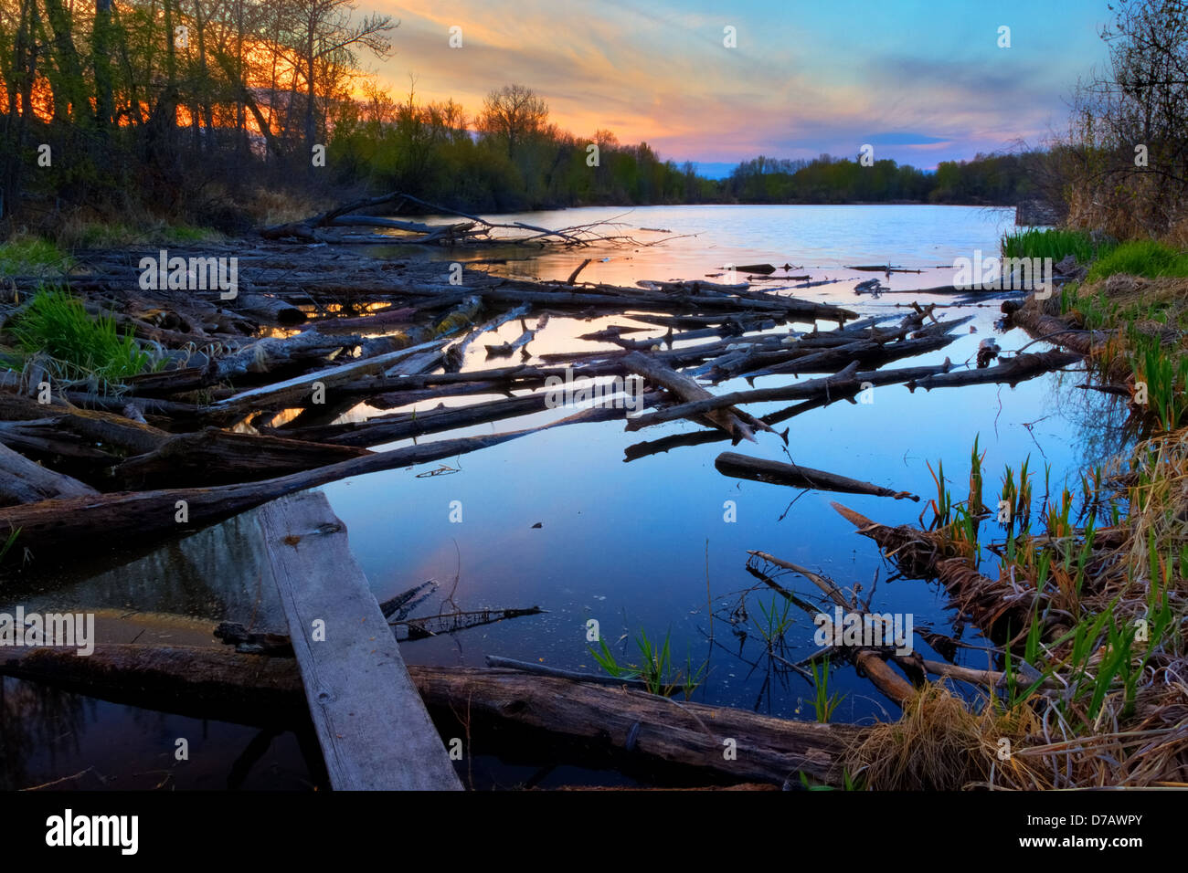 Boise lake cascade hi-res stock photography and images - Alamy