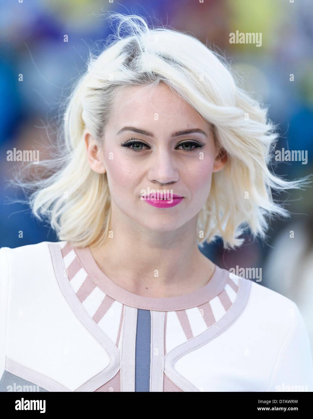 Kimberly Wyatt attends the International Premiere of Star Trek Into ...