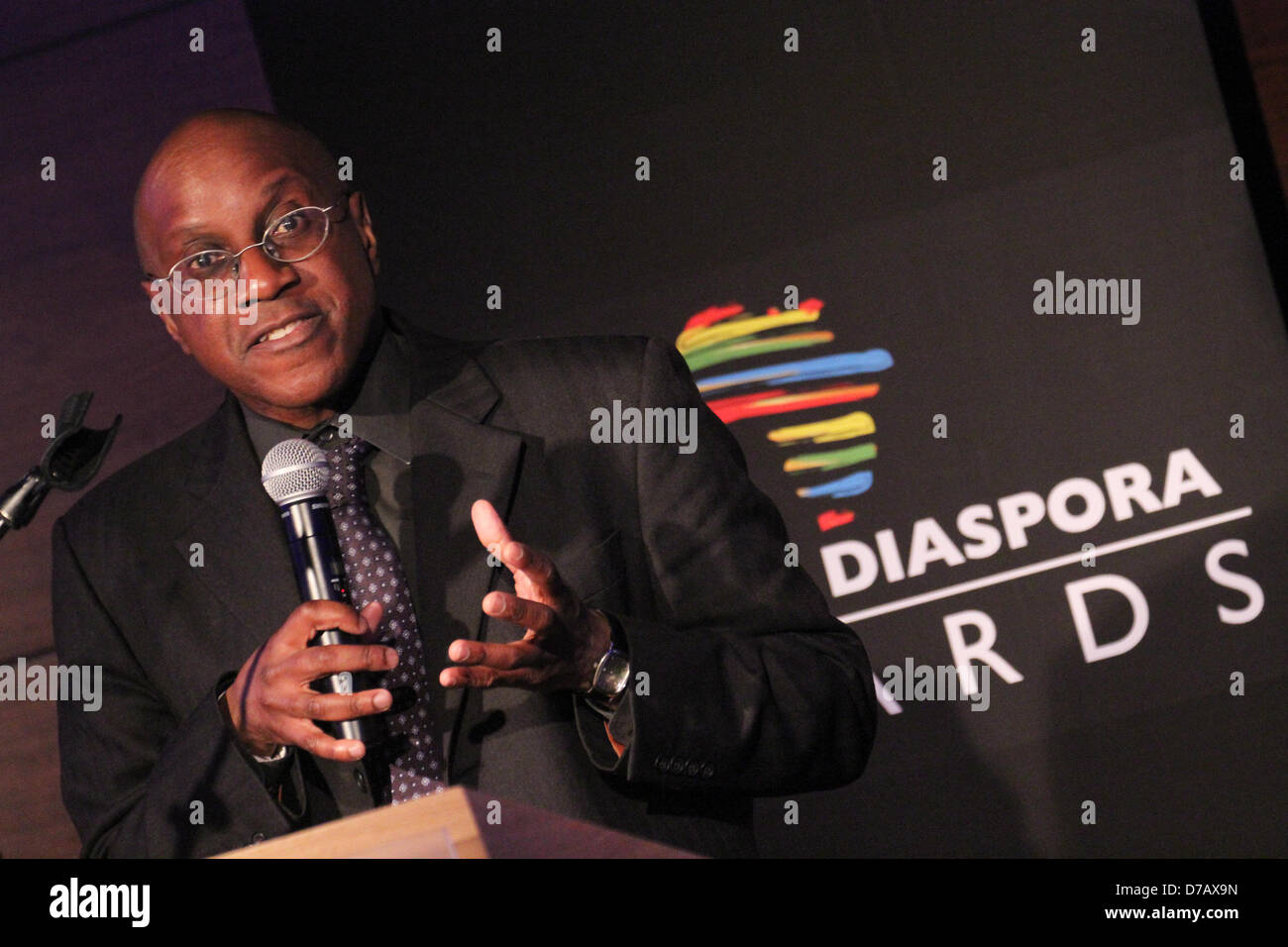 London, UK. 2nd May 2013. Dr Knox Chitiyo Chairman and Co Founder of ...