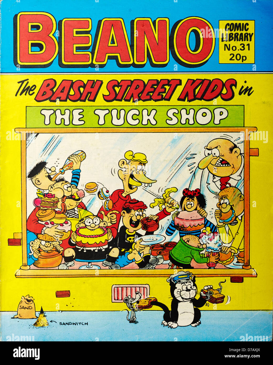 The Beano Comic magazine (Comic Library Stock Photo - Alamy
