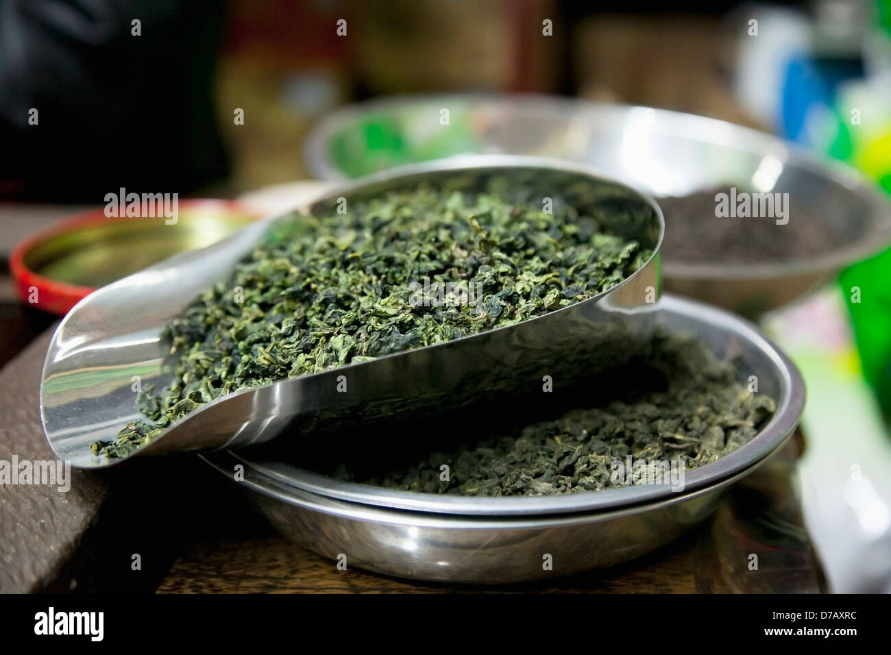 Loose Leaf Tea At Chinese Tea Shop;China Stock Photo - Alamy