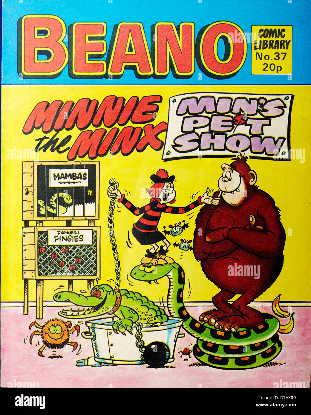 The Beano Comic magazine (Comic Library Stock Photo - Alamy