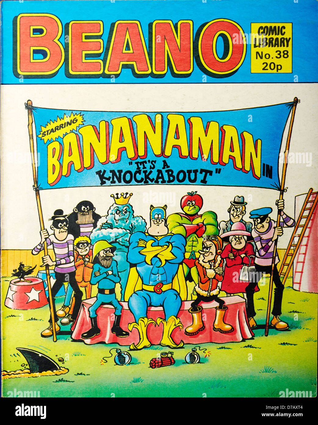The Beano Comic magazine (Comic Library Stock Photo - Alamy