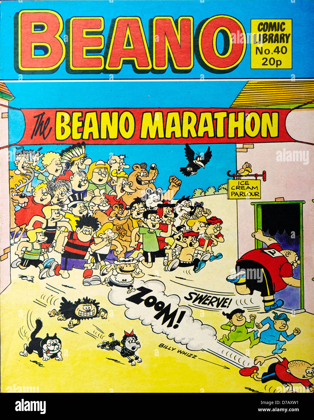 The Beano Comic magazine (Comic Library Stock Photo - Alamy