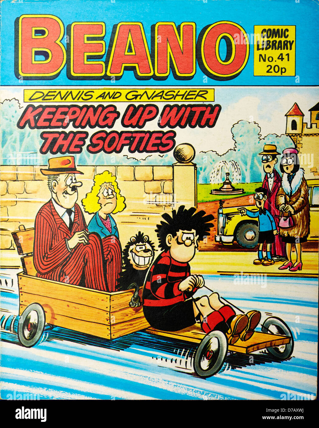 The Beano Comic magazine (Comic Library Stock Photo - Alamy