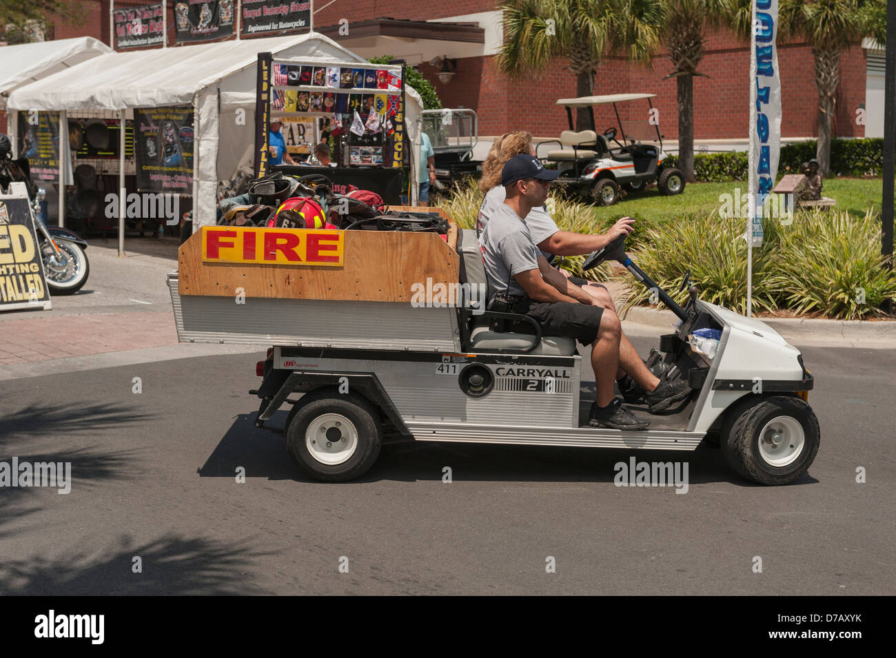 Fire department motorcycle hi-res stock photography and images - Alamy
