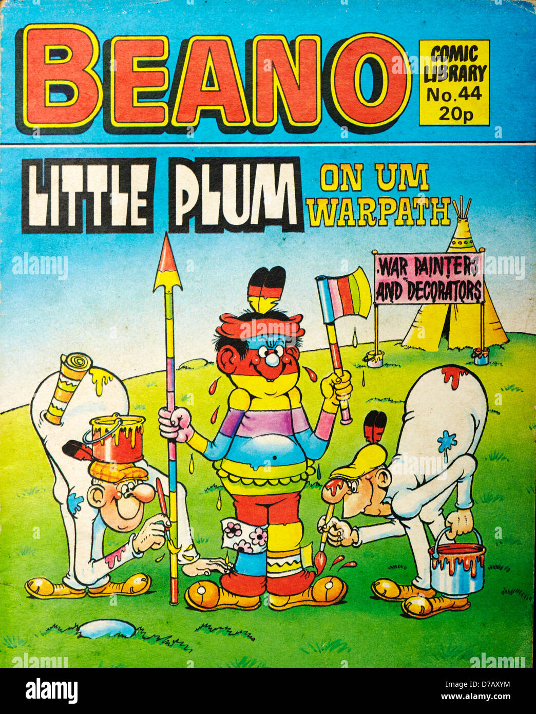 The Beano Comic magazine (Comic Library Stock Photo - Alamy