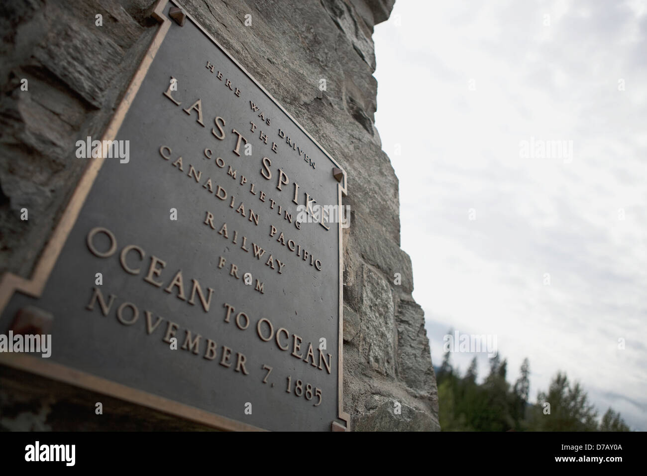 Last spike railway hi-res stock photography and images - Alamy